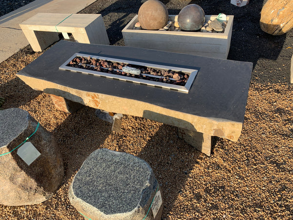 Polished Basalt Fire Table - 90264 – PRO Aggregate Stone & Landscape ...
