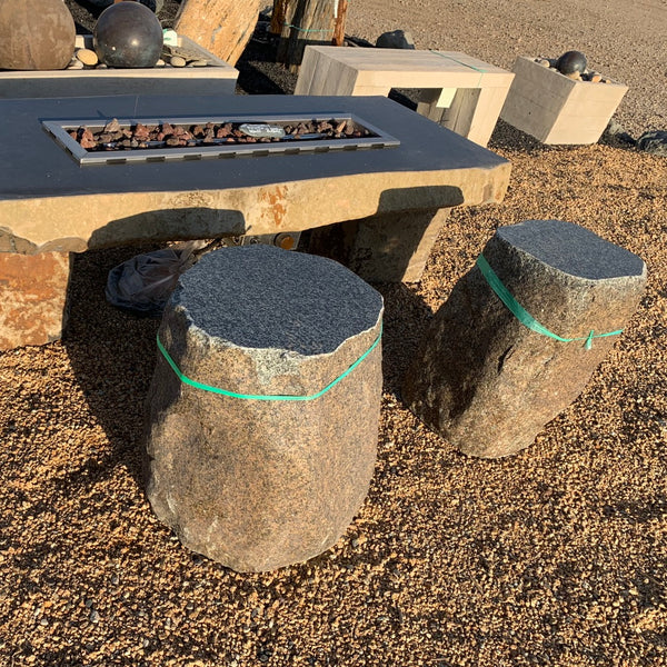 Granite Boulder Seats - 90270 – PRO Aggregate Stone & Landscape Supply ...