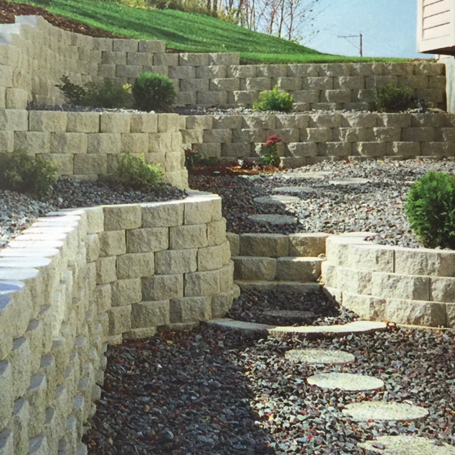 Basalite Retaining Wall Basalite Concrete Products | Segmental